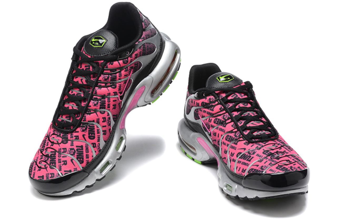 Air Plus TN Black-Volt Hyper Pink – tnairshoes