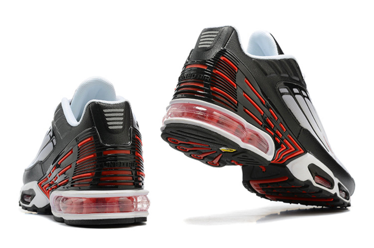 Air Plus TN3 Black-University Red-White – tnairshoes