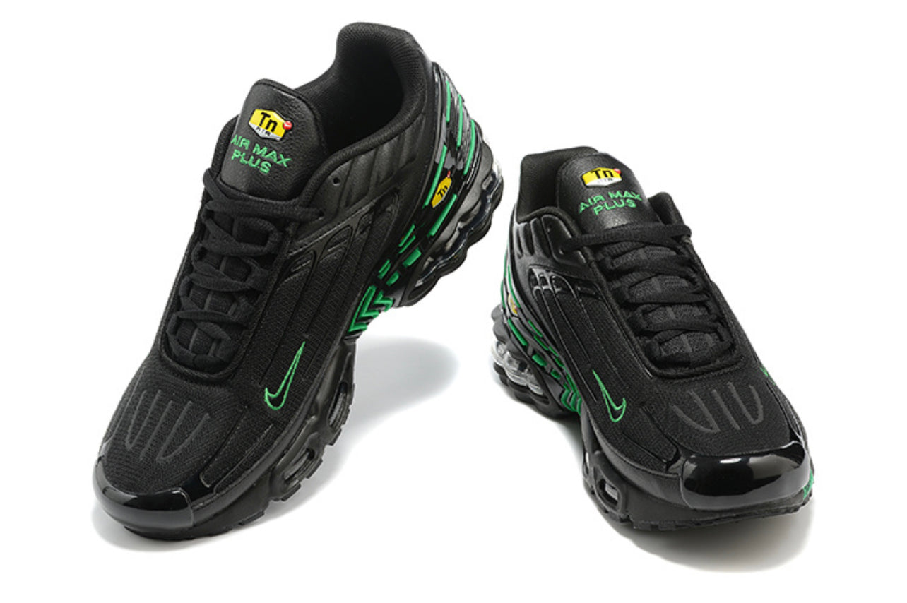 Air Plus TN3 Black Mad-Green – tnairshoes