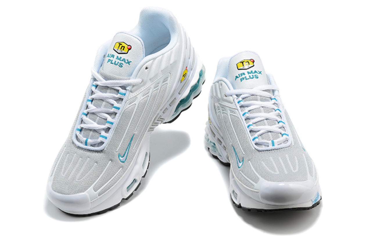 Air Plus TN3 White Ice-Blue – tnairshoes