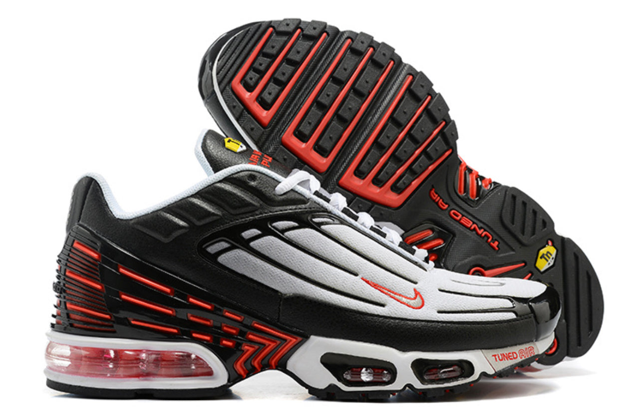 Air Plus TN3 Black-University Red-White – tnairshoes