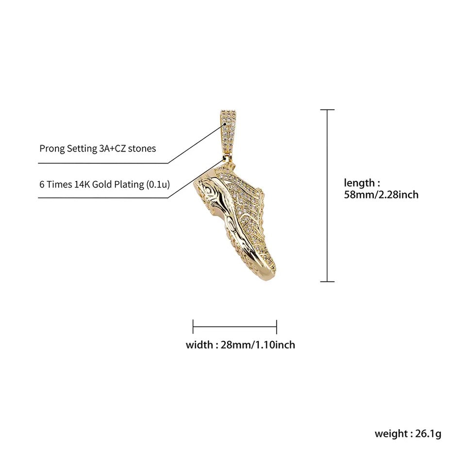 TN Air Gold Pendent Chain – tnairshoes